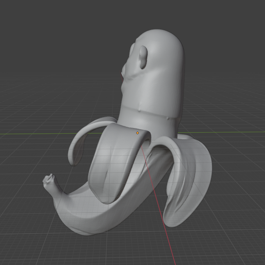 🎨 chimpanzini bananini・ OBJ File for 3D printing・Cults