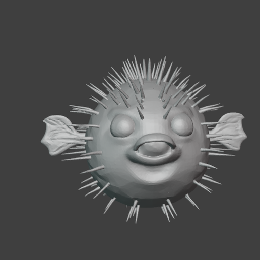 🐠 puffer fish・ STL File for 3D printing・Cults