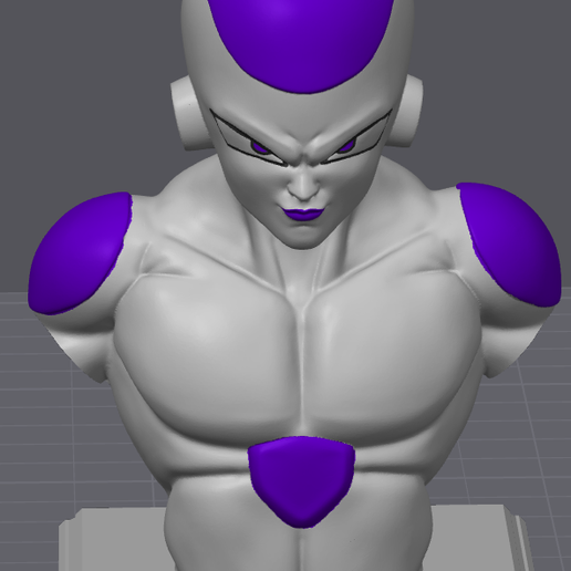 Fichier STL bust mechant dbz cell/freiza/buu revised 👤 (3MF)・Modèle à ...
