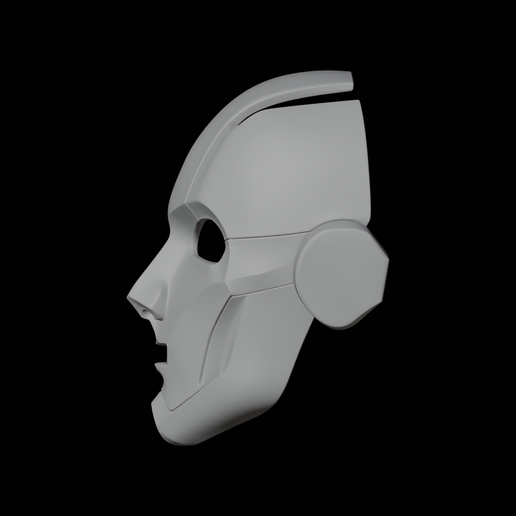🤖 Robot Face Mask 3D Print Model Costume Prop・ 3D File for 3D printing ...