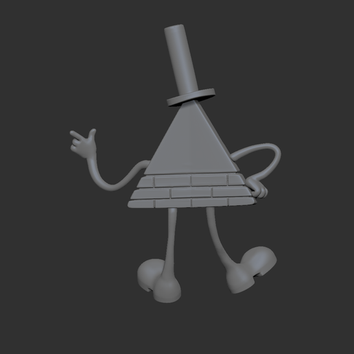 🎨 Bill Cipher Figure statue・ 3D File for 3D printing・Cults