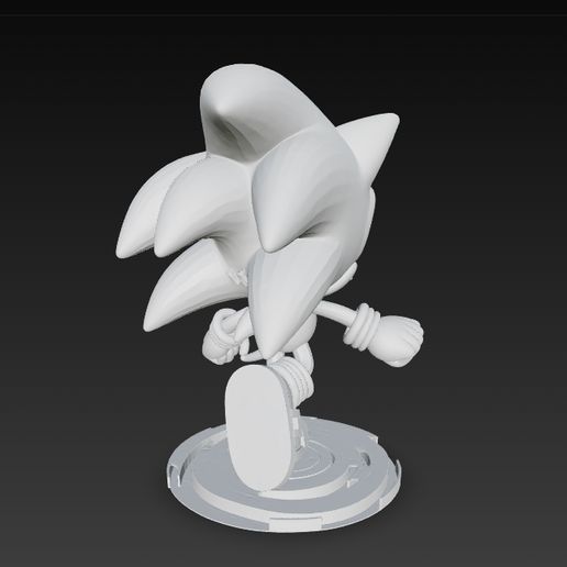 🦔 Sonic the Hedgehog Knit Figure 3D Print Model・ STL File for 3D ...