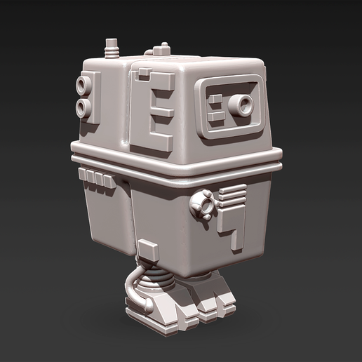 🤖 Gonk Power Droid 3D Print STL - Star Wars Legion and 3.75 Action ...