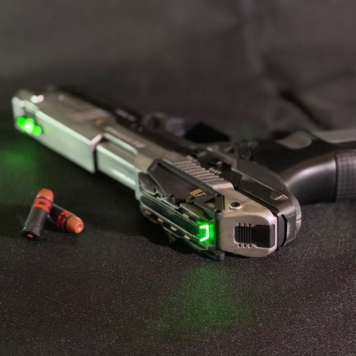 🔫 science-fiction gun・ STL File for 3D printing・Cults