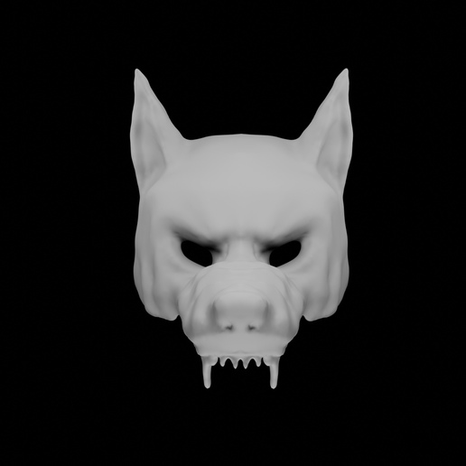 🐺 Wolf Mask – Fierce 3D Printable Animal Cosplay Mask・ STL File for 3D ...