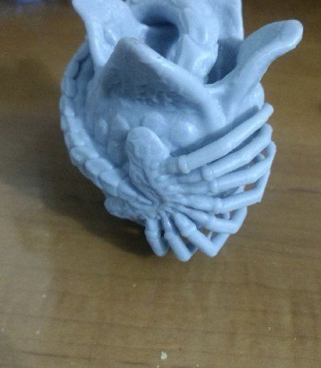 🥚 Xenomorph Egg & FaceHugger・ STL File for ・Cults