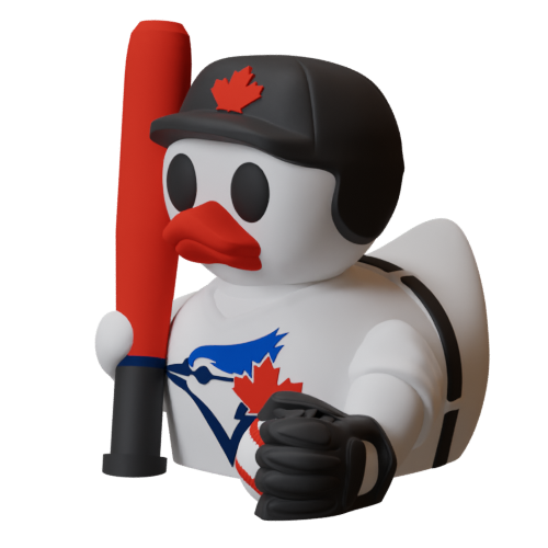 🦆 Baseball-blue jays・ STL File for 3D printing・Cults