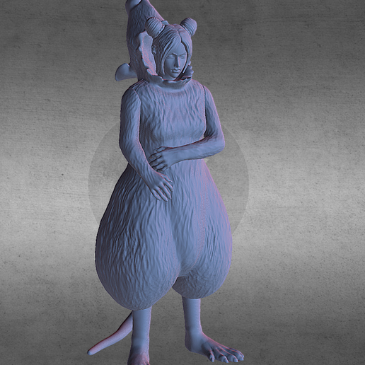 JoJo's Bizarre Adventure Stone Ocean - Rat Jolyne - Cults3D 3D Model ...