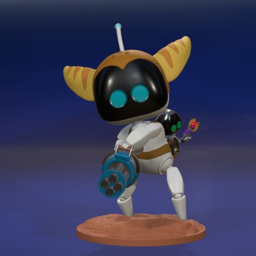 🤖 Astro bot cameo Ratchet and Clank, astro bot 3d model ps5.・ STL File ...
