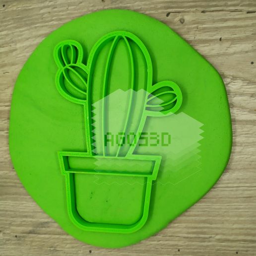 Stl File Pack 12 Cactus Cookie Cutter Mexican Party Desert Summer