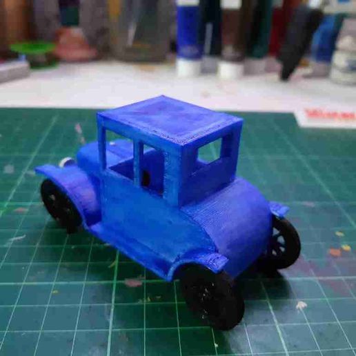 🚙 Ford Model T Coupe Car・Free STL File for ・Cults