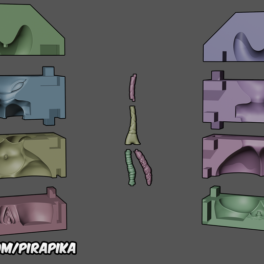 🍆 Hornet Soul Trapped - Stroker with Molds (Exclusive)・ 3D File for 3D ...