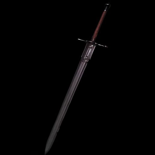 🗡️ Bastard Sword - Demons Souls・ STL File for 3D printing・Cults