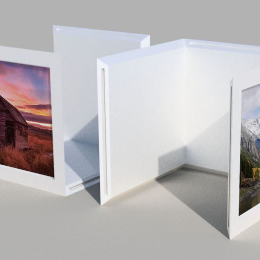 🖼️ Cube Frame・Free 3D File for ・Cults