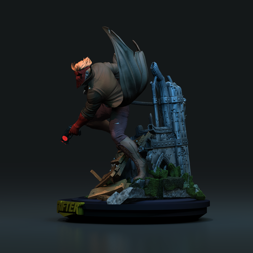 👾 Grifter from Wild CATS by Jim Lee comics STL files 3d printing・ 3D ...