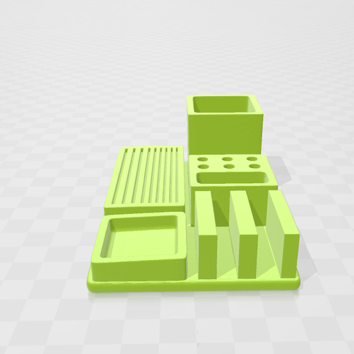 🪵 Easy-to-print organizer requires no brackets・ STL File for 3D ...