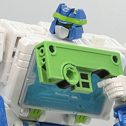 🤖 Soundwave / Blaster 5mm G1 Dual Blaster Mini-Cassette・ STL File for ...