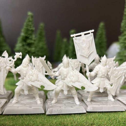 🧝 Dark Elves・ STL File for 3D printing・Cults
