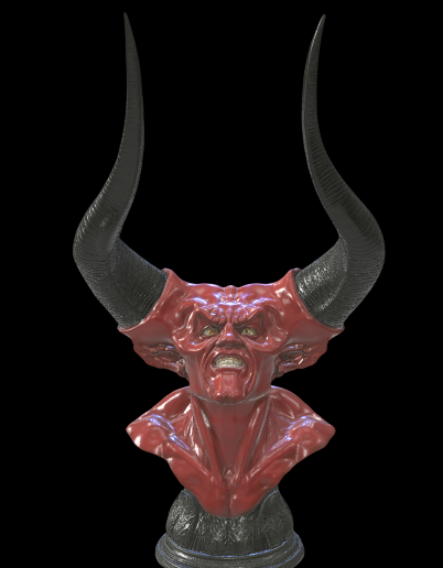 👤 Legend Lord of Darkness bust・ STL File for 3D printing・Cults