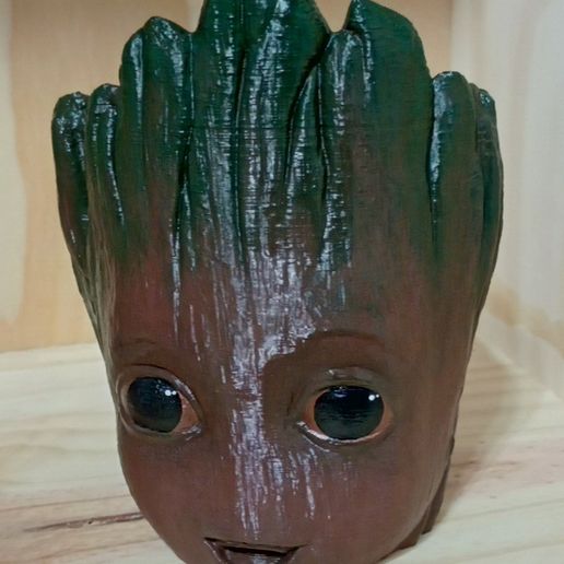 🪴 Groot flowerpot・ 3D File for ・Cults