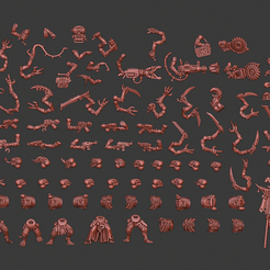 Download 10 3D models from Mutated Humans listed by ACM02 • 3D printer ...