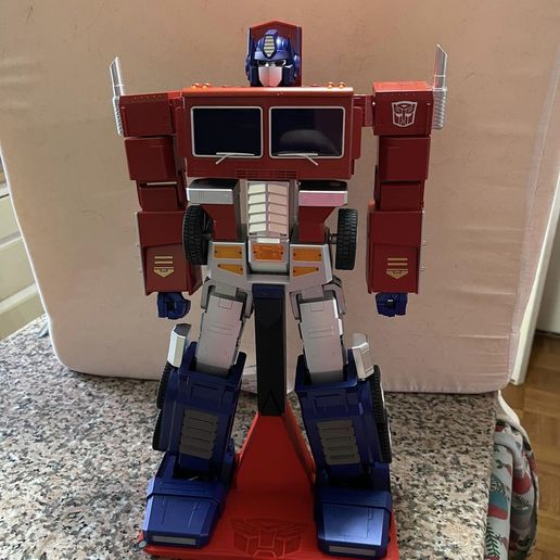 🪑 Elite Optimus Prime Chair and display stand・ STL File for ・Cults