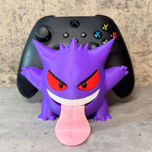 🎨 GENGAR HOLDER CONTROLLER - BY COLORS (Multiparts)・Archivo STL para ...