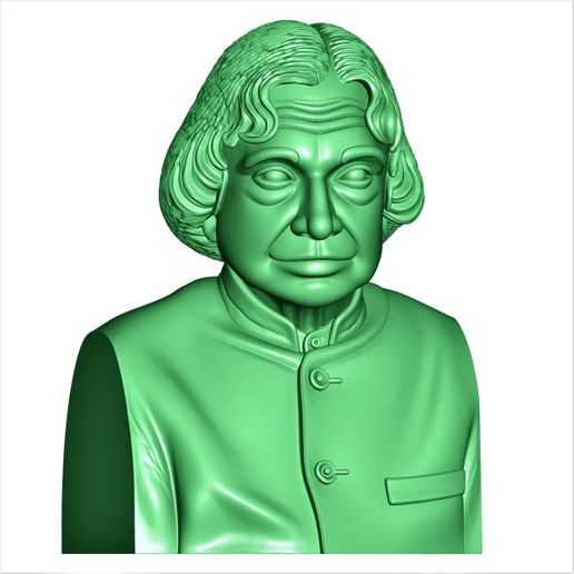 🧑‍🔬 A. P. J. Abdul Kalam・ STL File for 3D printing・Cults