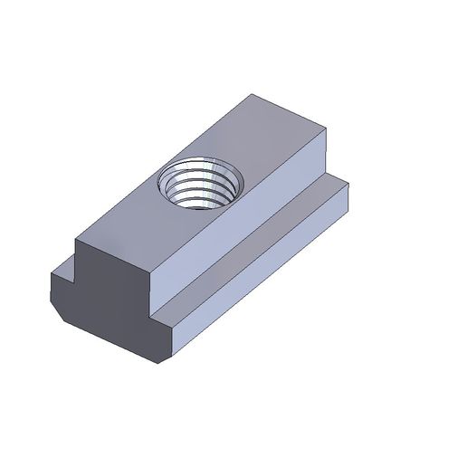 🔩 M12 T T-slot nut DIN 508L Long・ STL File for 3D printing・Cults