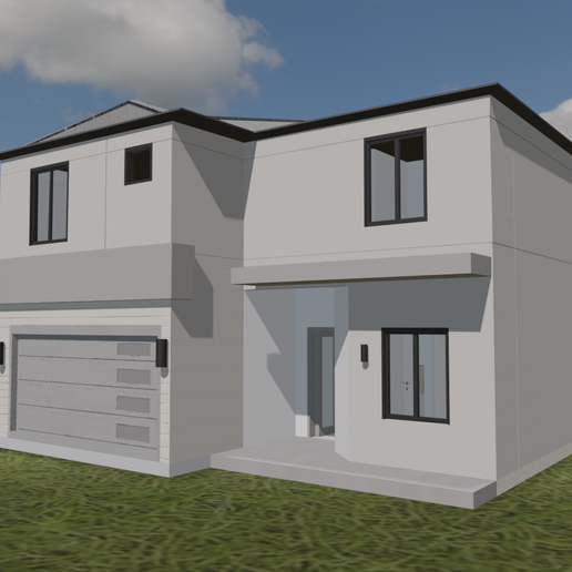 3D file Ocean Creast Villa 🌊 ・3D printing template to download・Cults