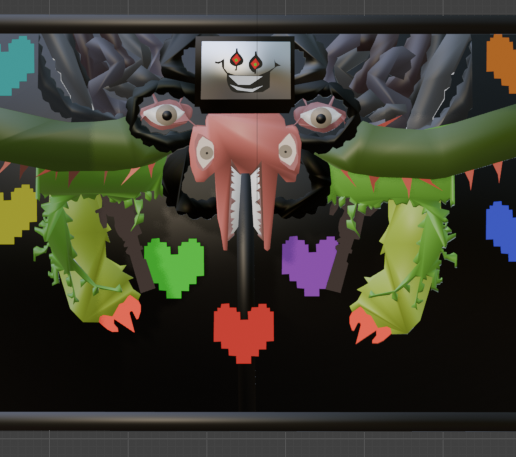 🎲 omega flowey・Free STL File for 3D printing・Cults