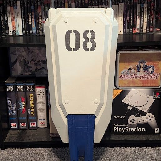 3D printable Mobile Suit Gundam Ground EZ8 Shield • made with Elegoo 3 ...