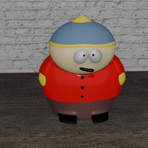 Free STL file Eric Cartman south park keychain 🗝️ ・3D print design to ...