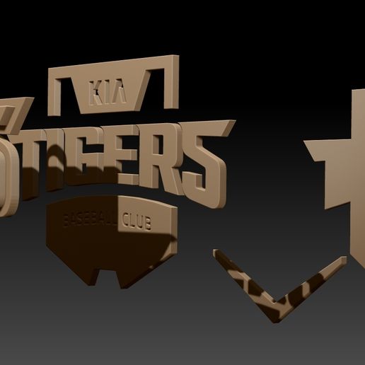 3D file KBO League all teams printable keychan logos ⚾ ・Template to ...