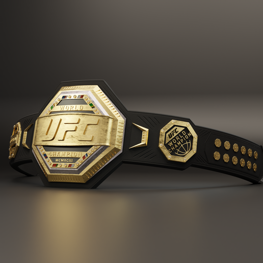 👾 UFC LEGACY CHAMPIONSHIP BELT・ 3D File for ・Cults
