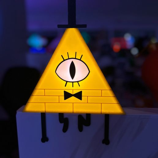 📦 Bill Cipher Light Box - Bill Cipher Illuminated Figure - Gravity ...