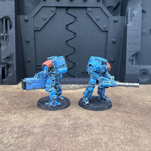🤖 Heavy Robot Soldiers for Starfinder DND tabletop 32mm・ STL File for ...