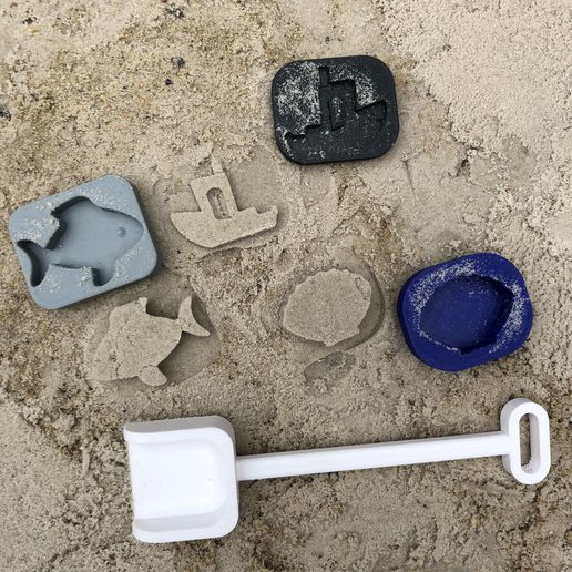 STL file Beach Toys for Summer 🏖️ ・3D printable model to download・Cults