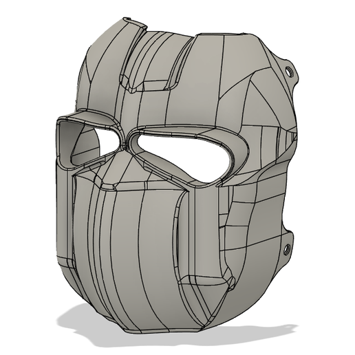 Free STL file Mask Basic Full Face 🔫 ・3D printing template to download ...