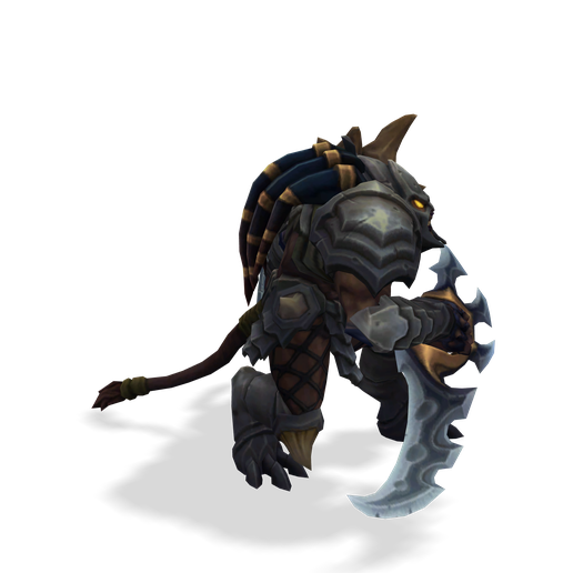 STL file Headhunter Rengar League of Legends 3D print model 🎲 ・3D print ...