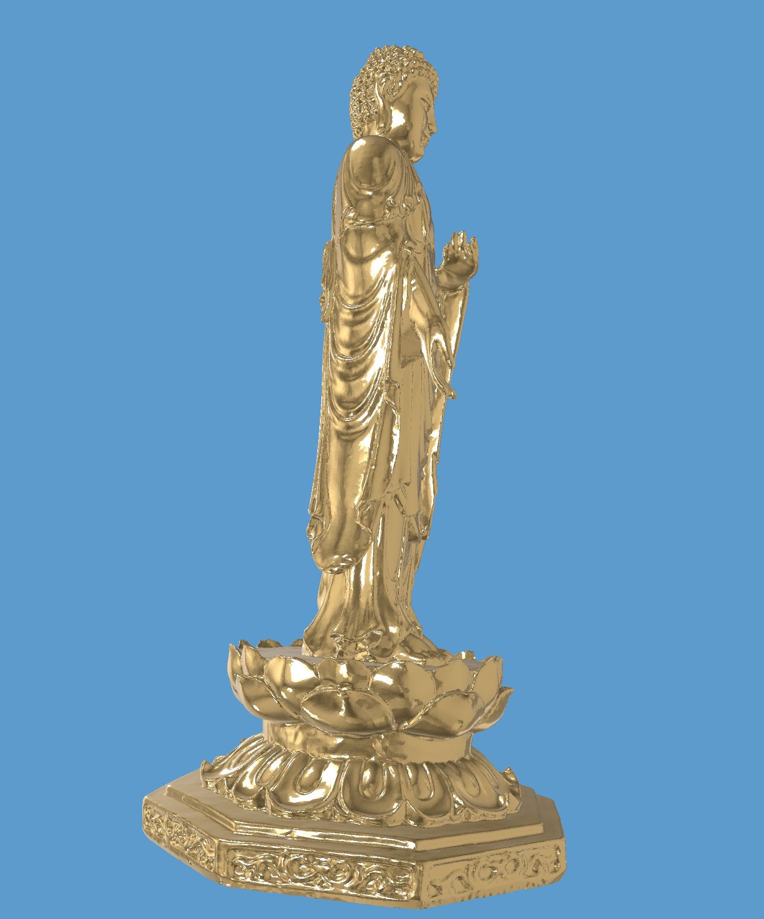 3D file Buddha・3D printing template to download・Cults