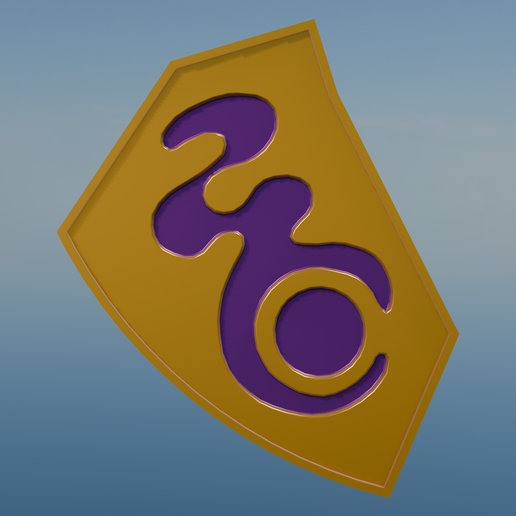 🐉 Pokemon Galar - Ghost Badge・ STL File for 3D printing・Cults
