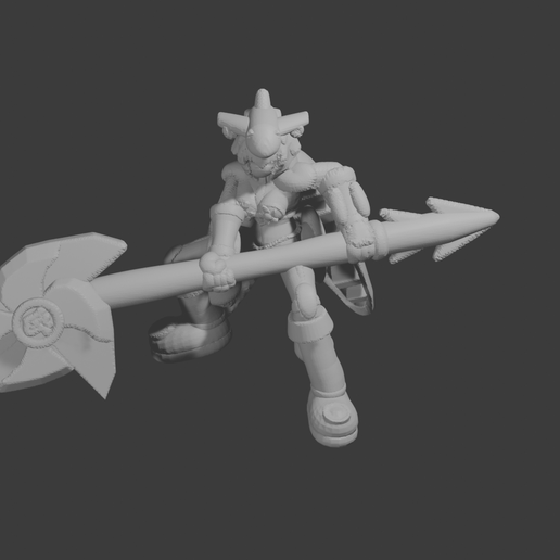 STL file Jetsilphymon Mini Figure 🐉 ・3D printer design to download・Cults