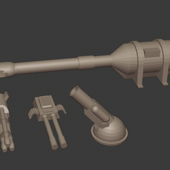 3D file Gaslands Flame Thrower Two Set・3D print object to download・Cults