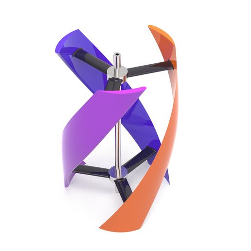 STL file Vertical wind turbine 🌬️ (STEP)・3D printable model to download ...