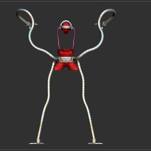 🦸‍♂️ Marvel Legends Scale - Octo-Spider Upgrade Kit・ 3D File for 3D ...