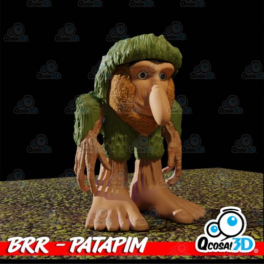 🎨 BRR PATAPIM・ STL File for 3D printing・Cults