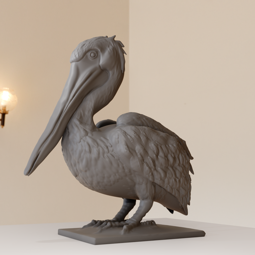 🐦 pelican stl・ STL File for 3D printing・Cults