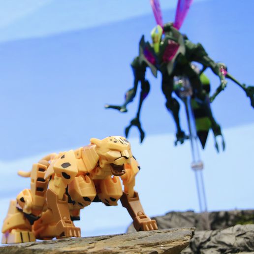 🤖 Transformers Animated CHEETOR head for Cyberverse Deluxe Cheetor・ STL ...