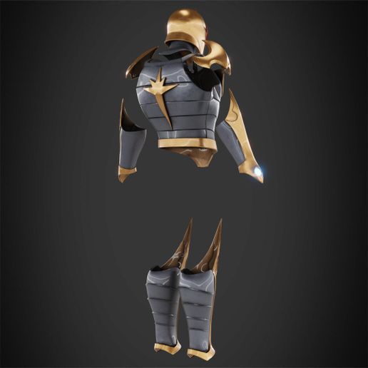 🪖 Marvel Nova Full Armor for Cosplay・ 3D File for 3D printing・Cults